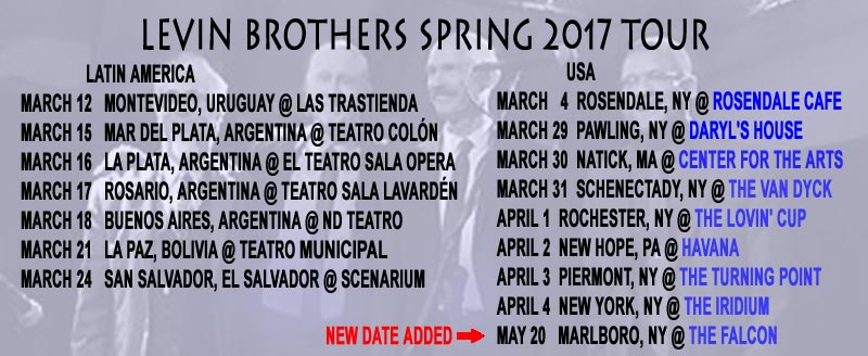 LEVIN BROTHERS Live
